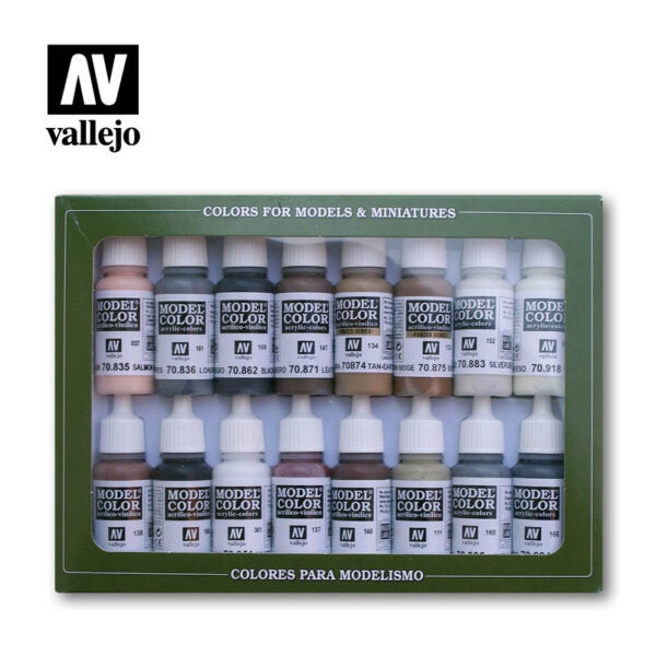 AV Vallejo Model Color Set - Equestrian Colors (x16) | Fazpack Ltd