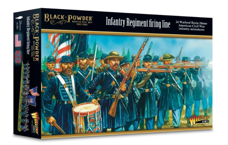 American Civil War: Infantry Regiment Firing Line | Fazpack Ltd