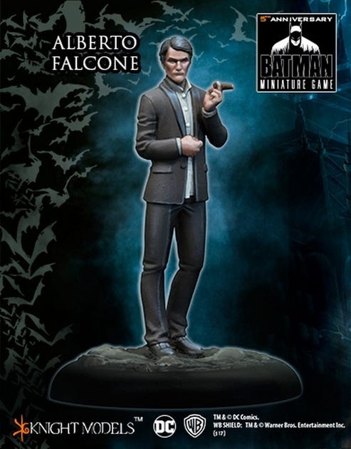 Alberto Falcone - Metal Knight Models Batman Miniatures Game | Fazpack Ltd