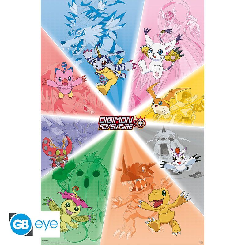 DIGIMON - Poster Maxi 91.5x61 - Digimon Group | Fazpack Ltd