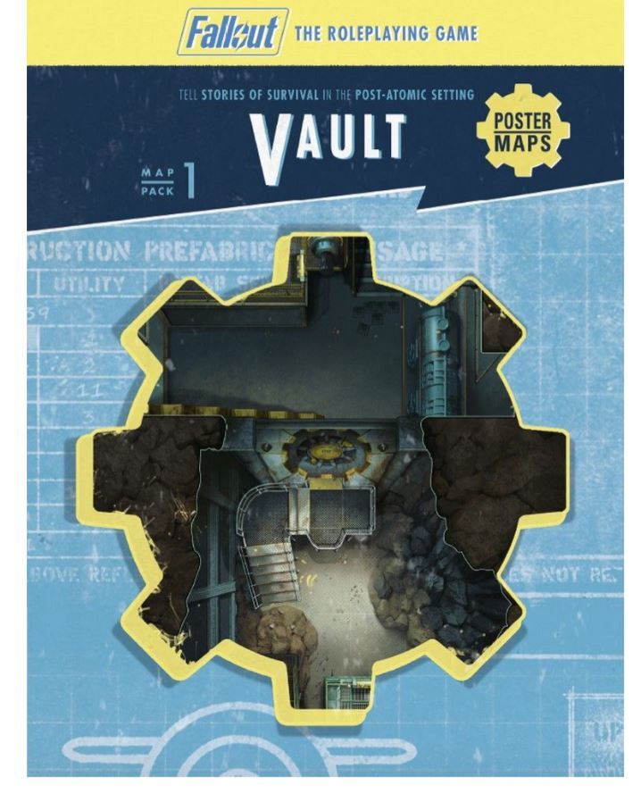 Fallout: The Roleplaying Game - Map Pack 1: Vault | Fazpack Ltd